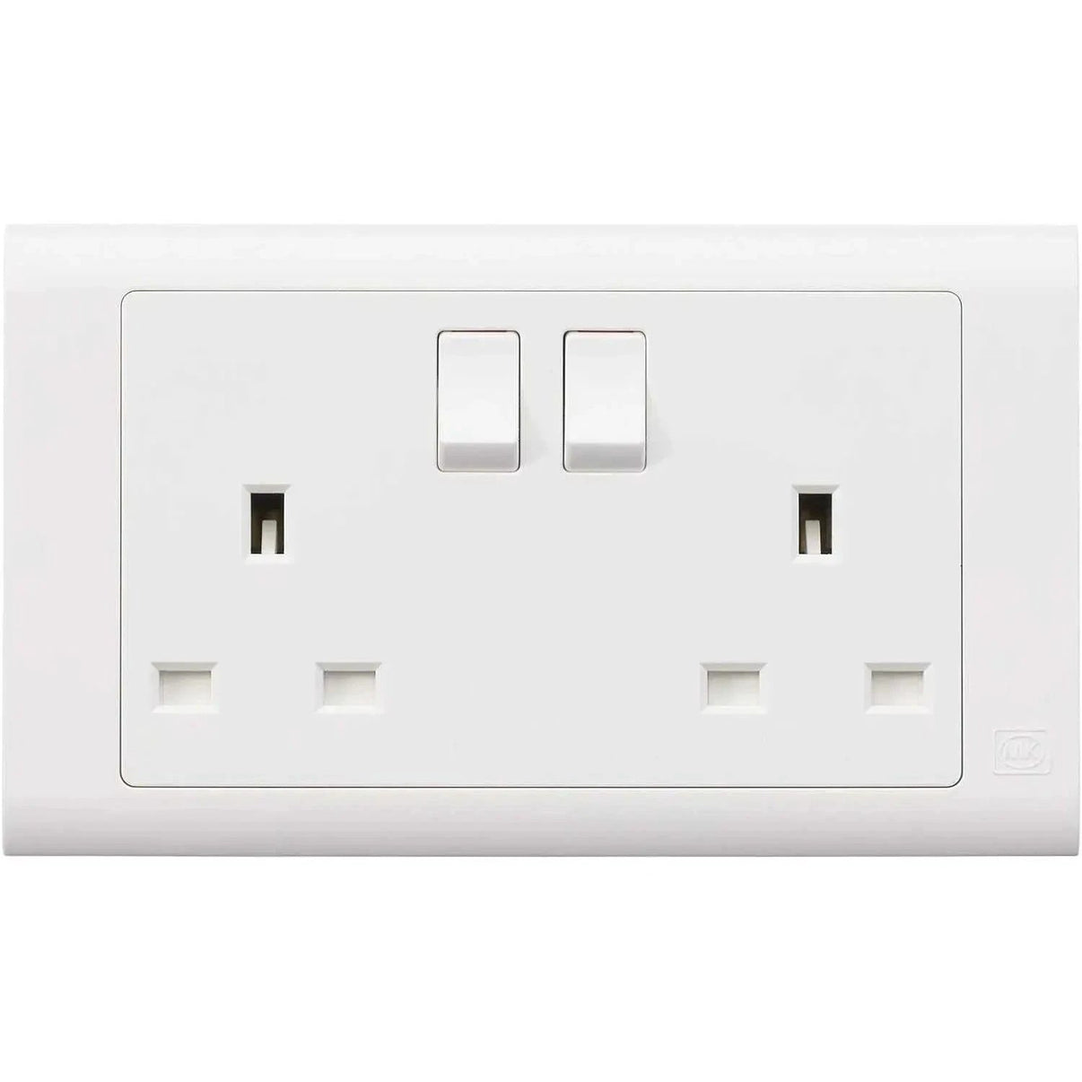 MK Electric 2G 13A Switched Socket Essential MV2747WHI – Deluxe Electricals
